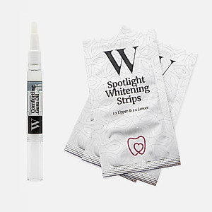 Spotlight Oral Care Teeth Whitening Strips | Gently Whitens Teeth Gradually & Safely (Whitening Strips)