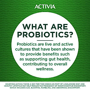 Activia Probiotic Lowfat Yogurt, Variety Pack - Milk Fat Vitamin D, Supports Gut Health - Strawberry, Black Cherry and Peach - 4 Pack (24 x 4 oz, Each) - Ready Set gourmet Donate a Meal Program