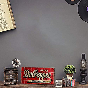 FlowerBeads Metal Poster Hanging Old Metal Signs Bar Pub Club Shop Garage Decoration 30X15Cm