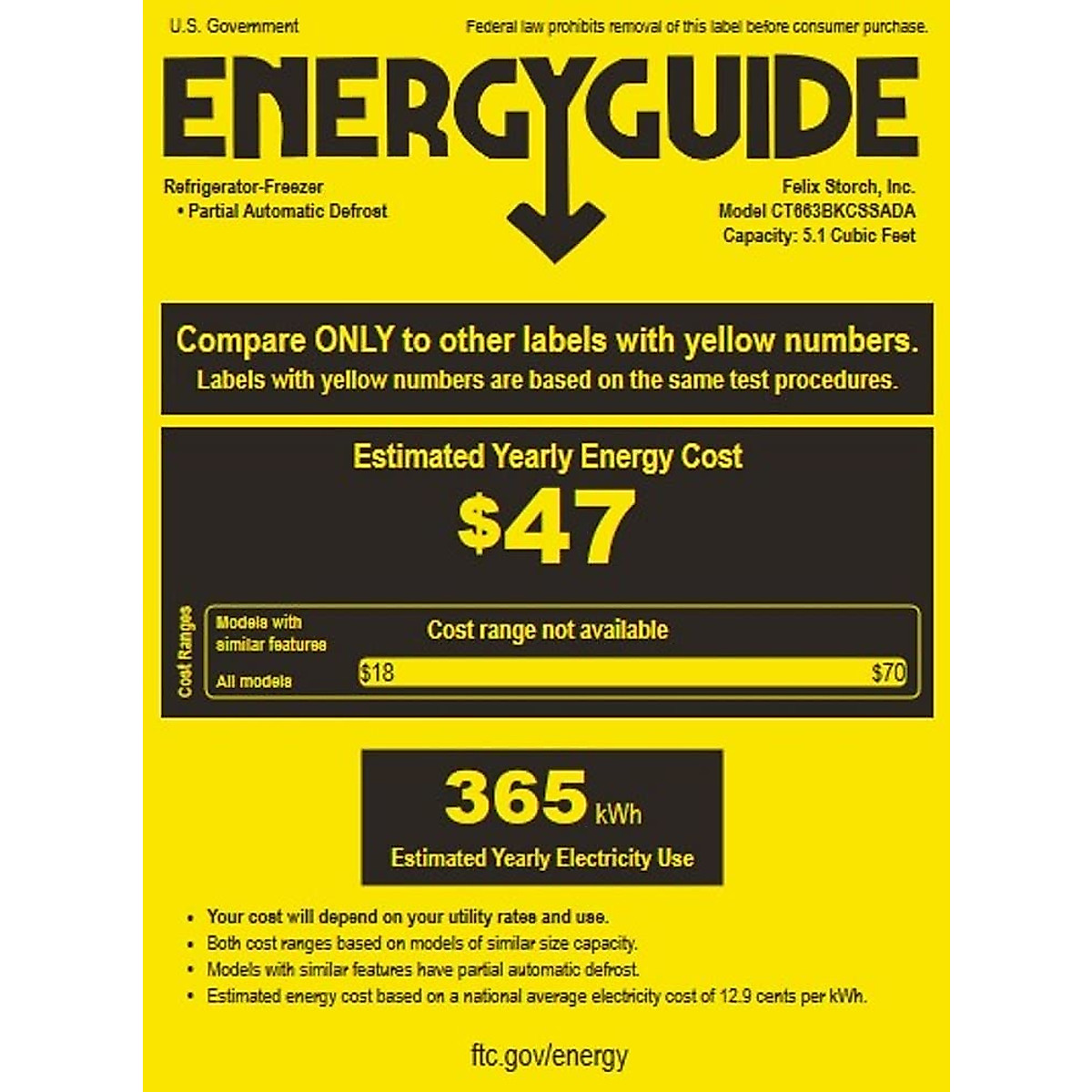 Summit Appliance CT663BKCSSADA ADA Compliant Built-in Undercounter Refrigerator-Freezer for Residential Use, Cycle Defrost w/Deluxe Interior, Stainless Steel Exterior, and Towel Bar Handle