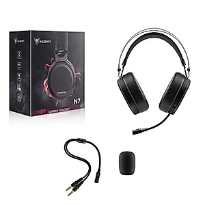 LUPSAN Gaming Headset for Xbox one PS4 Controller, PC Mic Stereo Gamer Headphones with Microphone Computer Nintendo Switch Playstation 4 PRO Xbox 1 x Games