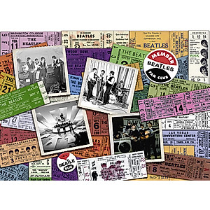 Ravensburger The Beatles Tickets 1000 Piece Jigsaw Puzzle for Adults – Every piece is unique, Softclick technology Means Pieces Fit Together Perfectly
