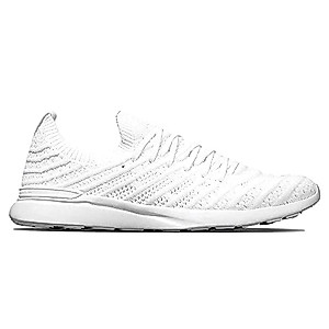 APL: Athletic Propulsion Labs Men's Techloom Wave Sneaker, White/White, 14