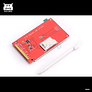 DEVMO ILI9341 2.8" SPI TFT LCD Display Touch Panel 240X320 Module with PCB 5V/3.3V STM32 with Touch