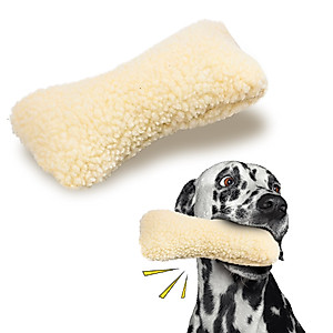 SPOT Vermont Style Fleece Bone Dog Toy - Soft Squeaky Plush Comfort Toy for Small and Medium Dogs and Puppies, Ideal for Light Chewers, 9 inch
