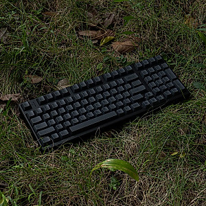 PBT Japanese Gray Keycaps 144 Keys Cherry Profile DYE-Sub Custom Minimalist Keycaps for 60% 65% 70% 75% Cherry Gateron MX Switches Mechanical Keyboards