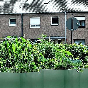 UCandy Pack 2 of Garden Bags to Grow Vegetables with 6 Partition Grids,Durable PE Raised Garden Bed,Suitable for Potato,Tomato,Flower Planter Bags (2)