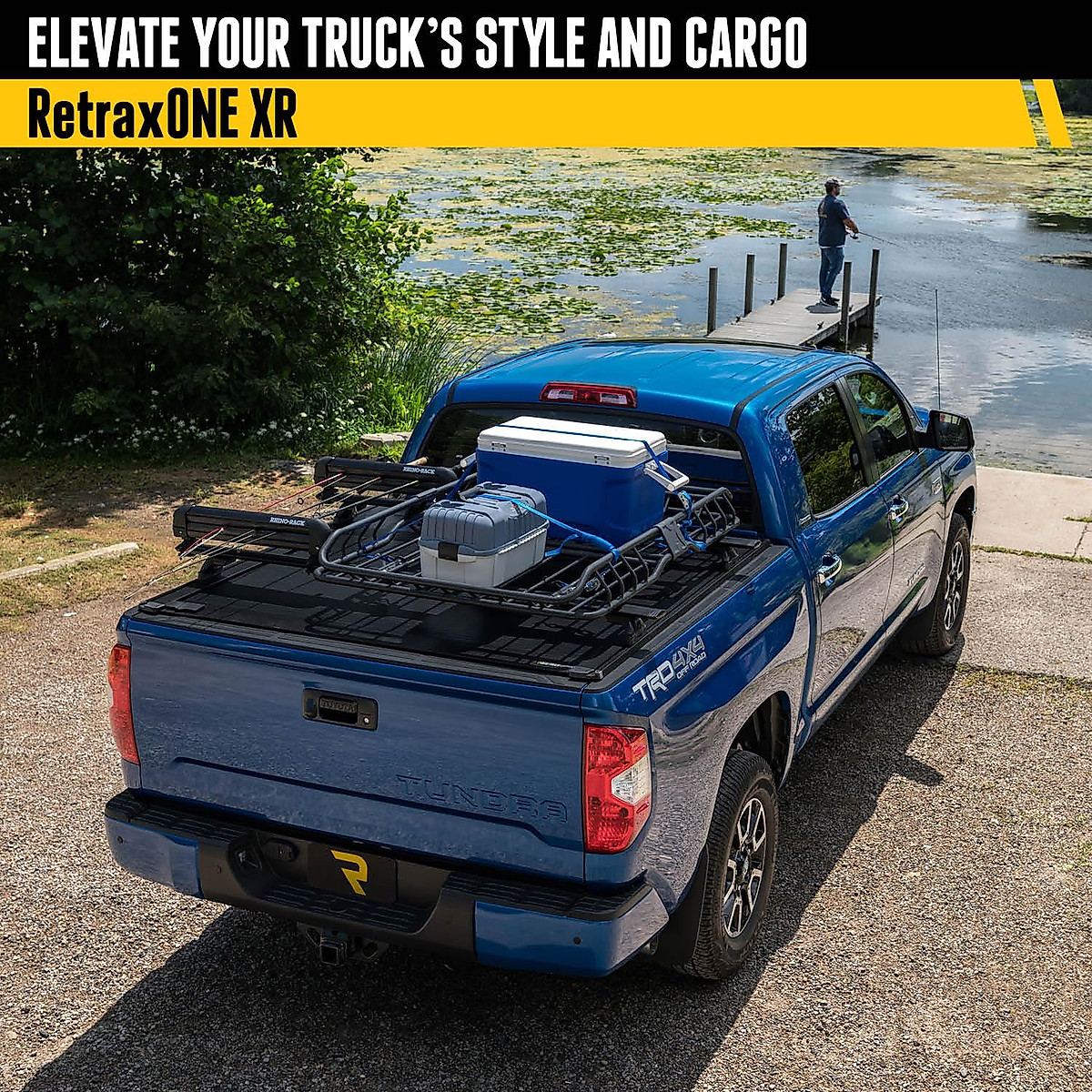 RealTruck Retrax RetraxONE XR Retractable Truck Bed Tonneau Cover | T-60378 | Fits 2021-2024 Ford F-150 (incl. Raptor/Lightning) 5' 7" Bed (67.1")