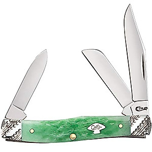 Case Cutlery 53252 Lockback Emerald Bone