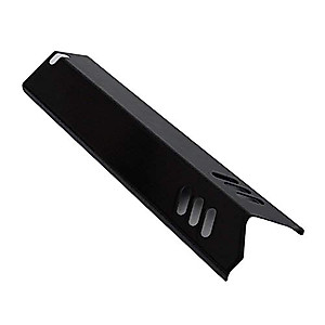 GasSaf 15 inch Heat Plate Replacement for Backyard GBC1460W, GBC1461W, Dyna-glo DGF510SBP, DGF510SSP, Uniflame GBC1059WB, BHG and Others, Porcelain Steel Heat Shield Tent(15" x 3 13/16")(5-Pack)