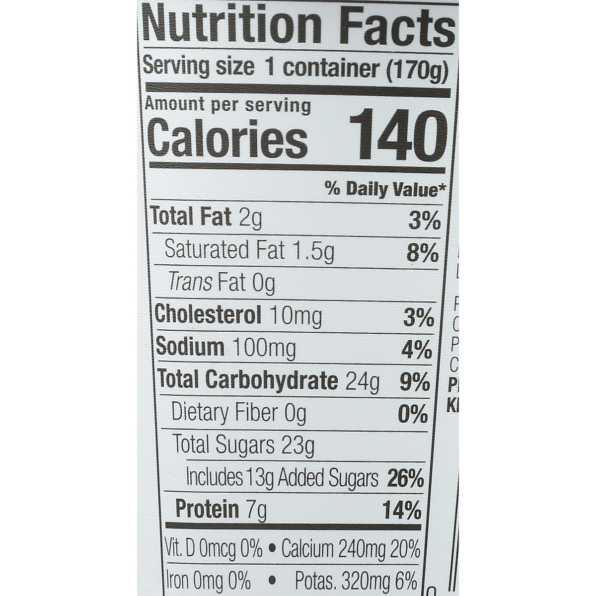 CLOVER SONOMA Organic Yogurt, Lowfat Peach, 6 Oz