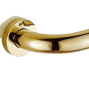 Bathroom Grab Bars, Brass Grab Bar,Safety Rail Shower Grab Bar Handle,Bathroom Wall Mounted Safety Handrail, Bathtubs Showers Toilet Support Safety Barrier for Disabled Elderl (Color : Rose Gold, S