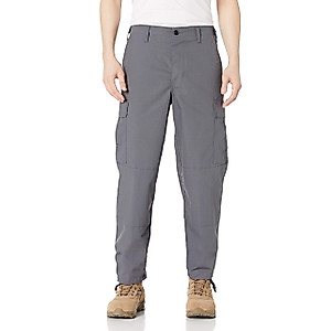 Tru-Spec Men's BDU Pants - Tactical Uniform Pants for Military and Law Enforcement, 65/35 Poly Cotton Blend, Charcoal Grey, X-Large