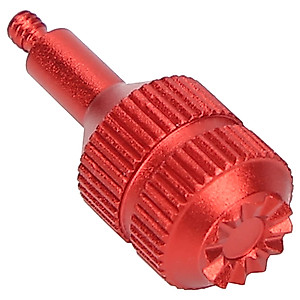 Shanrya Controller Joysticks, Aluminum 2PCS Metal Joystick Protector Protector Remote for FPV V2(red)