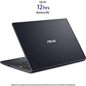 2022 ASUS Laptop L210 11.6” Ultra Thin Student Laptop Computer, Intel Celeron N4020 Processor, 4GB RAM, 192 GB Storage, Windows 10 Home in S Mode with One Year of Office 365 Personal, Star Black