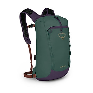 Osprey Daylite Cinch Daypack, AXO Green/Enchantment Purple