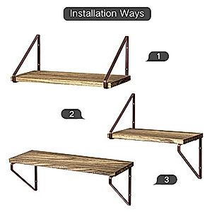 Love-KANKEI Floating Shelves Bundle（Contains 2 Items）