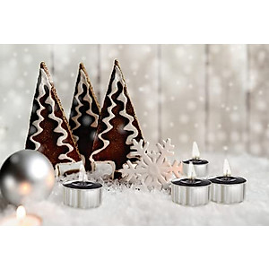 36 PK Highly Scented Lavender Tea Light Candles - Smokeless Tea Candles Tea Light Candles Long Burn - Lavender Tea Lights Candles