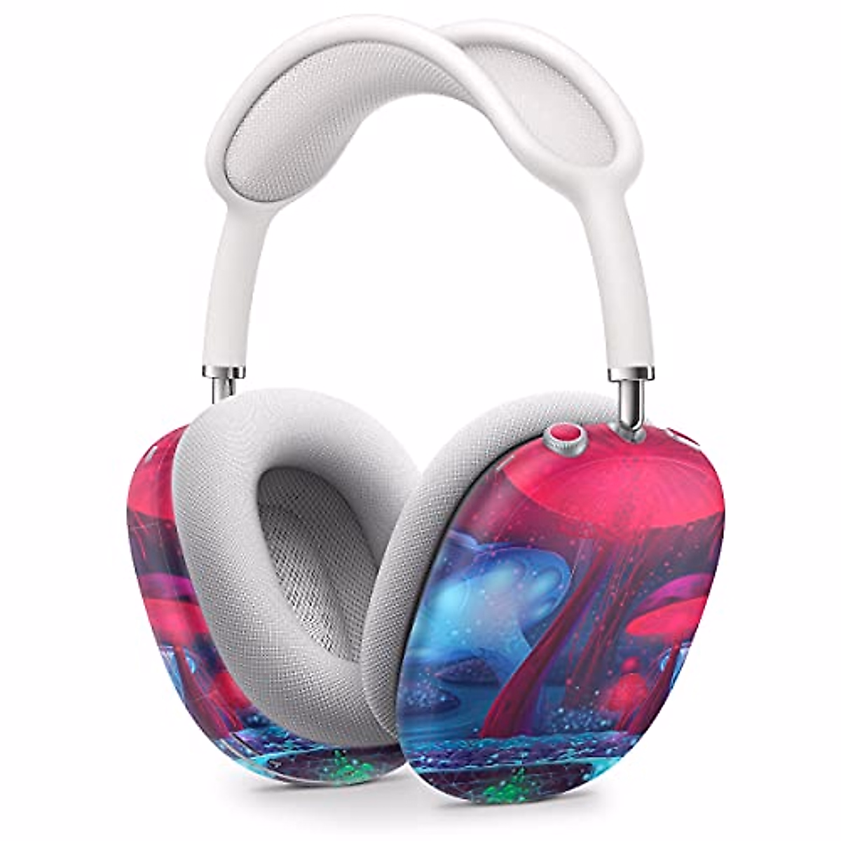 Design Skinz Glowing Fantasy Land V2 Skin Decorative Vinyl Case Cover Decal Full-Body Wrap Kit Compatible with Apple AirPods Pro Max Bluetooth Wireless Headphones