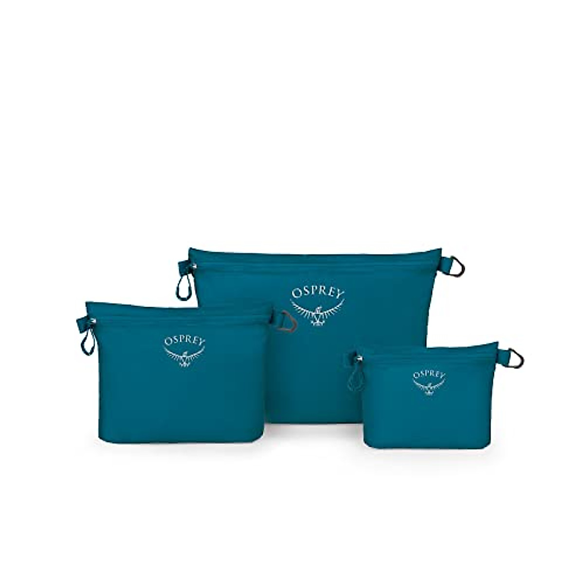 Osprey Ultralight Zipper Pouch Set, Waterfront Blue