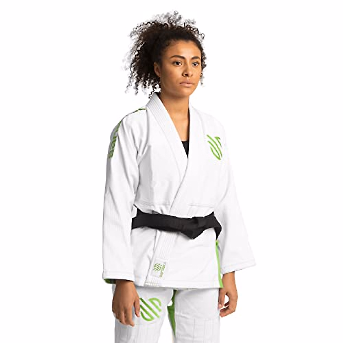 Sanabul Essential BJJ Gi for Women Brazilian Jiu Jitsu Gi for Women Lightweight Preshrunk Fabric - White, W4