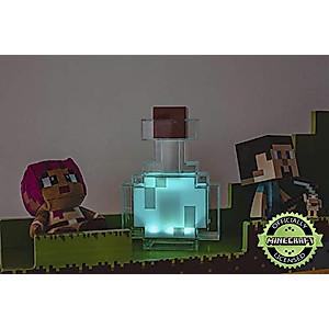 Minecraft Potion Bottle Light Color-Changing LED Lamp | 7 Inch Night Light