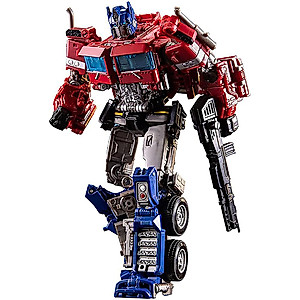 Rvtkak Kids Transforming Car Robot Toys, Manual Alloy Transforming Model Car Toys, Movie Fans Collection Birthday Gift (A1)