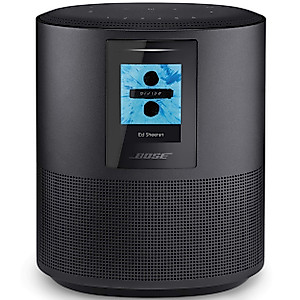 Bose Home Speaker 500: Smart Bluetooth Speaker with Alexa Voice Control Built-In, Black
