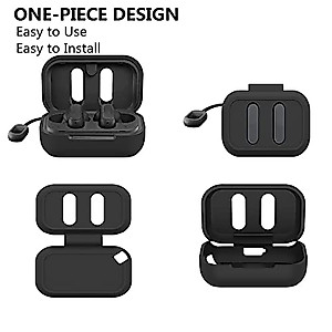 Ankersaila Protective Silicone Case Cover Compatible with Dime (Black)