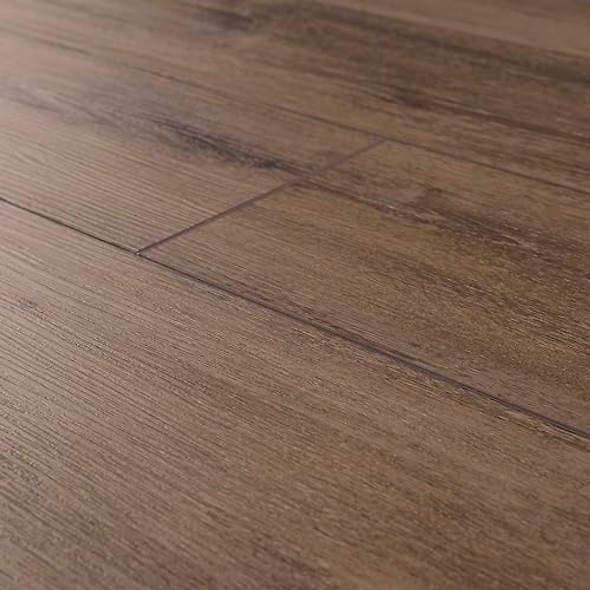 MSI Rutledge 7 in. x 48 in. x 20 MIL Luxury Vinyl Flooring, Rigid Core Planks, LVT Tile, Click Lock Floating Floor, Waterproof LVT, Wood Grain Finish, CASE, Autumn Woods Brown, 23 Square Feet