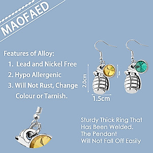 MAOFAED Anime Fan Gift Anime Lover Gift TV Series Gift Best Friend Gift Anime Earring