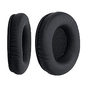 kwmobile Replacement Ear Pads Compatible with Pioneer HDJ 2000/1000/1500 - Earpads Set for Headphones - Black