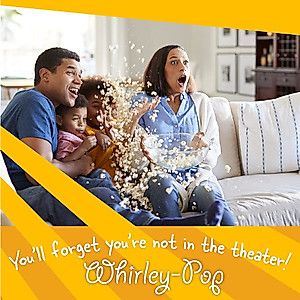 Movie Theater Popcorn Buckets Set - Wabash Valley Farms Red and White Popcorn Tub Set, Perfect for Movie Theater Decor, Outdoor Movie Night Supplies, and Movie Night Gift Baskets (1 Jumbo and 5 Small)