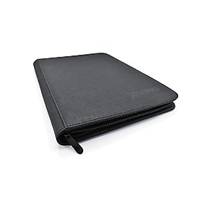 XGuard Premium 9 Pocket Trading Card Binder - PU Leather - 360 Side Loading Pocket Album Folder - For TCG and Sports Cards