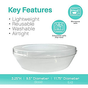 Trenton Gifts Keep Your Pies Fresh Anywhere Universal Pie Container - Perfect for Home or Travel