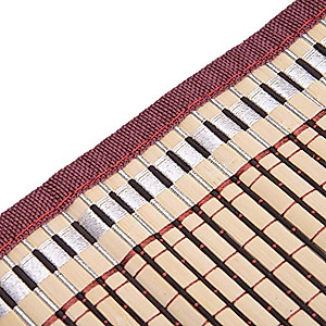 Breathable and Light Weight, Bamboo Calligraphy Paintbrush Holder, Art Brush Roll-Up Bag, Art Supplies