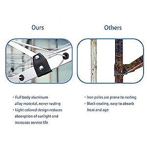 Umbrella Clothesline Outdoor 4 Arms 12 Rows, 165 Feet Rotatable, Foldable Outdoor Clothesline, Aluminum Alloy Material Silver Gray Clothes Drying Rack Outdoor With Metal Ground Insert, Extension Rod