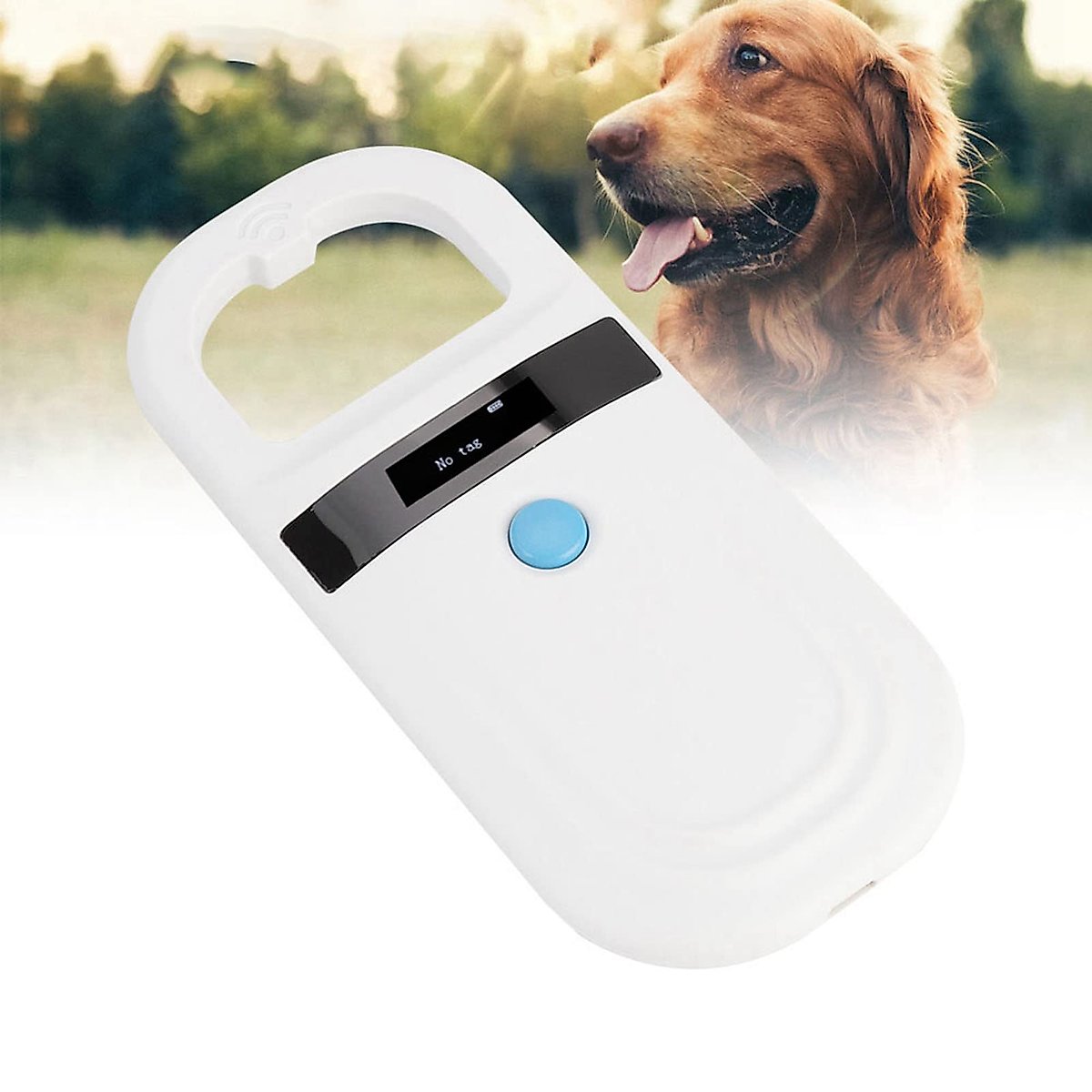 Microchip Scanner Microchip for Dogs Pet Microchip Scanner Microchip Reader Pet Microchip Reader,Rechargeable Animal Chip ID Scanner Microchip Scanner Pet Tag Scanner