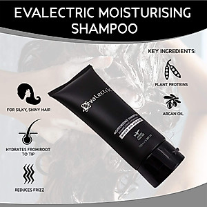 Evalectric Olive Oil Shampoo | Moisturizing Shampoo for Curly, Color Treated or Thinning Hair | Never Have To Choose Between Clean, Clear and Healthy | 100 ml/ 3.38 fl. oz