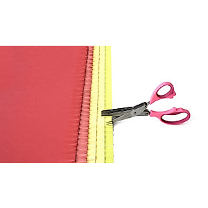 American Crafts 8 Inch Pink Fringe Scissors