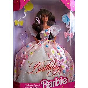 Birthday Barbie Doll (Brunette) - Prettiest Present For Your... Special Day! (1996)