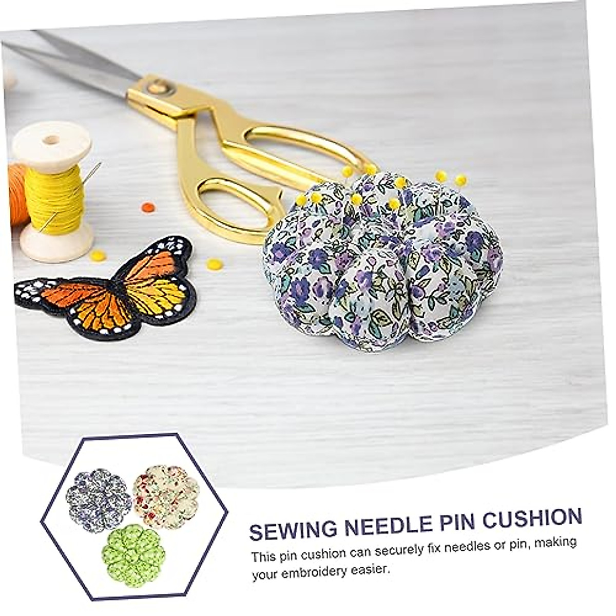 TEHAUX 3pcs Wrist Pin Bag Floral Supplies Retainer Holder Corsages Wristlet Floral Pin Holder Wrist Pin Cushion Holder Wrist Band Needle Wrist Holder Wrist Strap Pin Cushions Sewing Tool