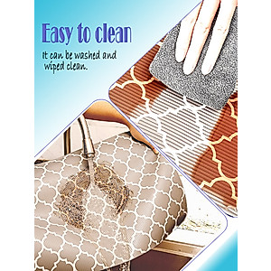 BHCORNER 12" x 20Ft Kitchen Cabinet Liners for Shelves ,Grey Shelf Liners for Kitchen cabinets Non-Adhesive ,Waterproof Drawer Liners and copboard Liner.Durable Contact Paper for cabinets,Dresses.