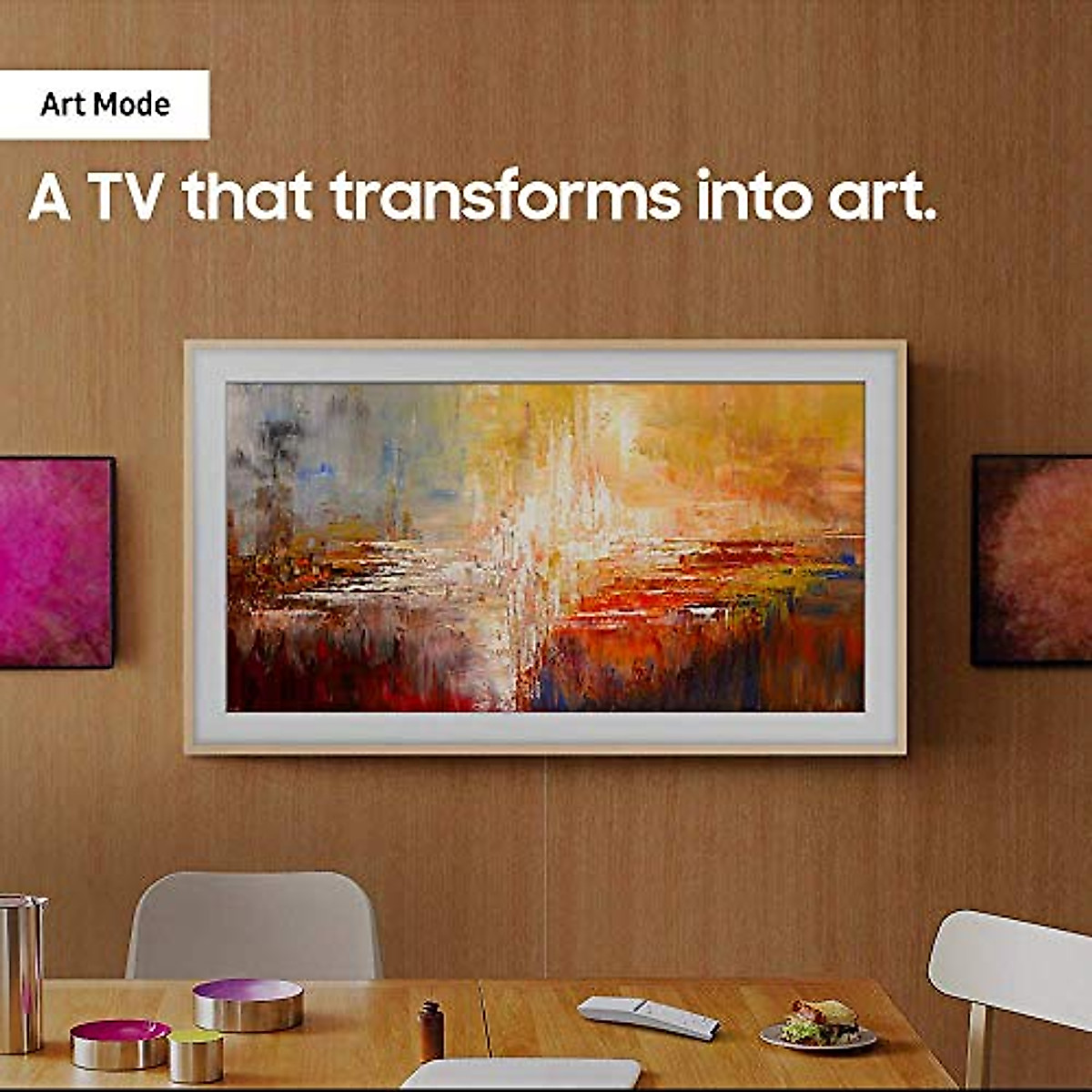 SAMSUNG 65" Class The Frame QLED Smart 4K UHD TV (2019) - Works with Alexa