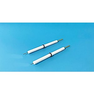 Platinum Wire Electrode, 0.5X37mm Platinum Auxiliary Electrode, 1mm Platinum Column Electrode, Battery Electrolysis Experimental Electrode, Laboratory Electrochemical Supplies (0.5mmx37mm)