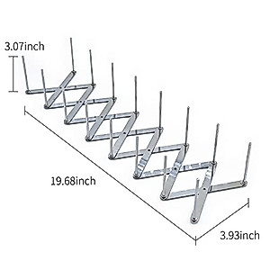 Dish Drying Rack Dish Drainer Dish Rack On Counter with Utensil Silverware Storage Holder, Rustproof Stainless Steel