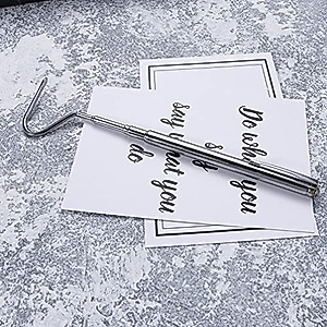 DOITOOL 2pcs Snake Hook Telescopic Snake Catching Tools Stainless Steel Snake Tongs Reptile Grabber 68cm