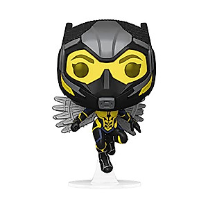POP Marvel: Ant-Man and The Wasp: Quantumania - Wasp Funko Vinyl Figure (Bundled with Compatible Box Protector Case), Multicolor, 3.75 inches