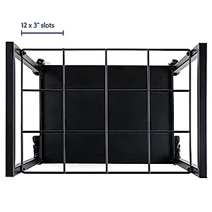 Blueprint Roll File Holder Storage - 12 Slots Rack Cart