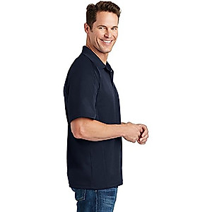 SPORT-TEK Dri-Mesh Pro Polo L Navy
